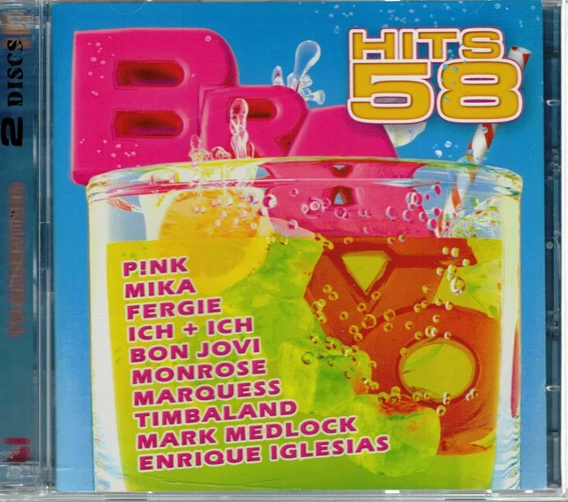 BRAVO HITS VOL.58 [Audio CD] Gwen Stefani; Enrique Iglesias; Mika; Bon ...