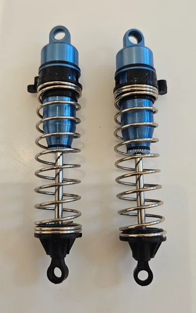 TAMIYA DYNA STORM Rear Blue Sleeved Dampers 58116 - Dyna Blaster - Tr ...