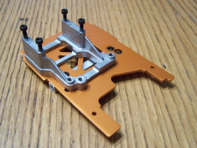 HPI SAVAGE XL 5.9 GTXL-6 Aluminum Nitro Engine Mount Orange Mounting ...