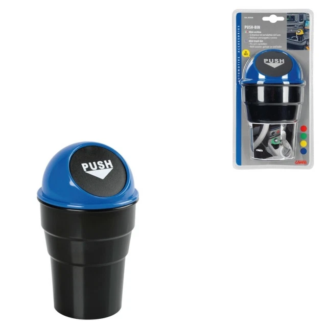 LAMPA MINI AFVALBAK voor auto- en vrachtwageninterieur PUSH 100X180 MM ...