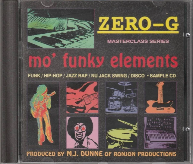 UTILISÉ CD ÉCHANTILLONNAGE Zero-G / MO' Funky Elements Hip Hop Jazz Tambour EUR 195,67 - PicClick FR
