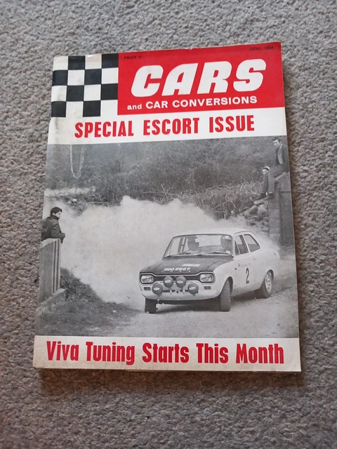 CARS AND CAR Conversations Magazine June 1968 Ford Escort Rare £3.50 ... CARS AND CAR Conversations Magazine June 1968 Ford Escort Rare £3.50 ...