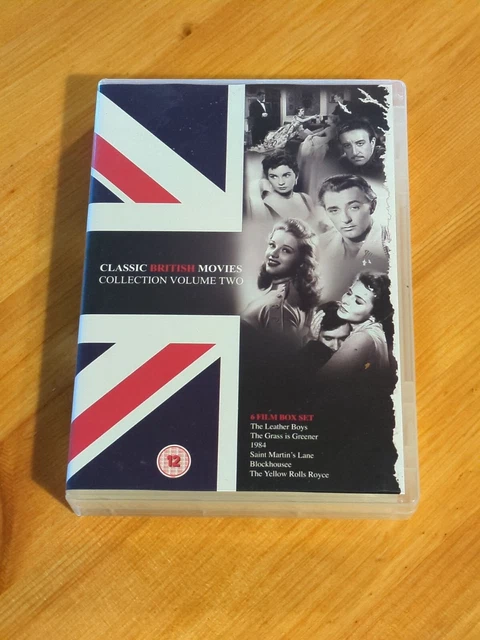 CLASSIC BRITISH MOVIE Collection Vol2 -DVD- The Leather Boys, Yellow ...