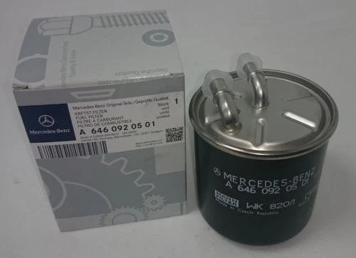 GENUINE MERCEDES-BENZ OM646 Diesel Engine Fuel Filter A6460920501 NEW £ ...