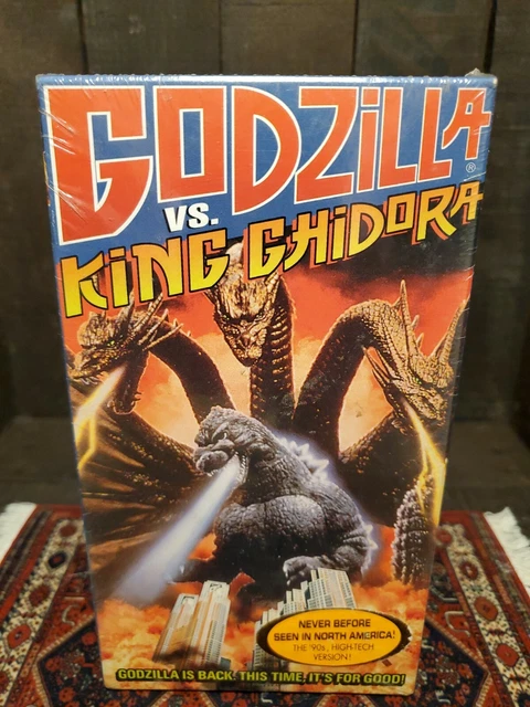 GODZILLA VS. KING Ghidora Toho (VHS, 2000) SIGILLATO! HTF OOP RARO EUR ...