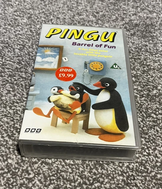 PINGU VHS VIDEO Barrel Of Fun £4.99 - PicClick UK