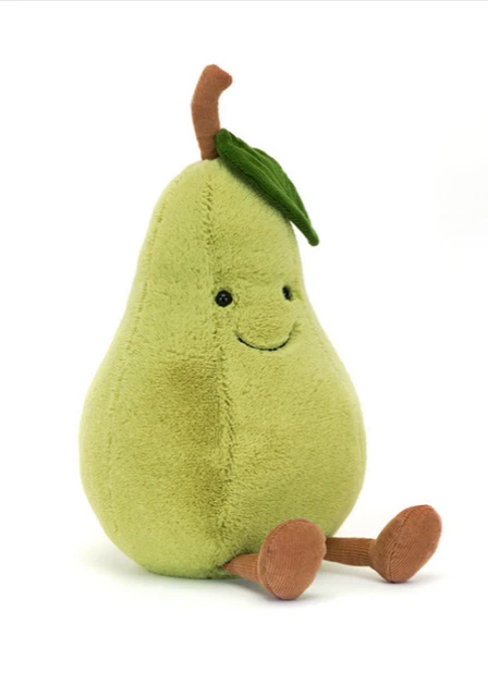 #001 - JELLYCAT Amuseables Pear - BNWT £30.00 - PicClick UK