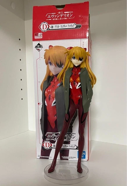 ICHIBAN KUJI EVANGELION Unit 01 vs Unit 13 Prize D Asuka Figure Japan ...