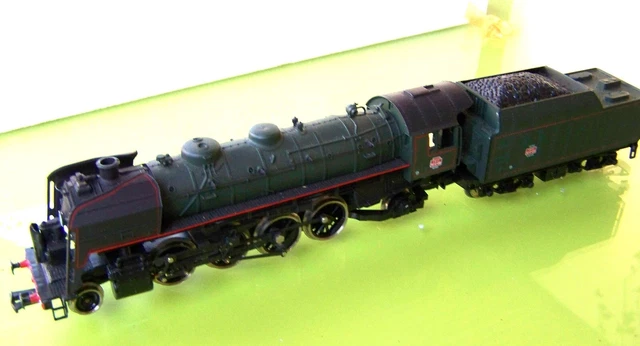 JOUEF 141 P SNCF Epoque III Echelle HO Locomotive à Vapeur - Verte ...