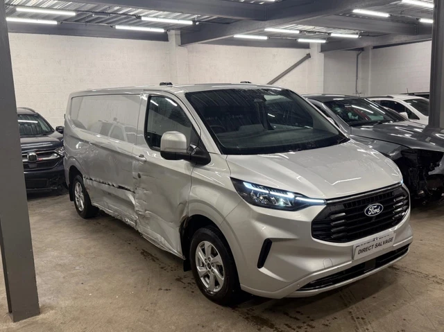 2024 24 REG FORD TRANSIT CUSTOM 2.0 EcoBlue 136 L2H1 Panal Van No Vat ...