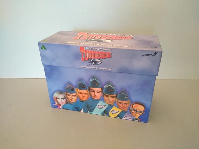 THUNDERBIRDS THE COMPETE Series Limited Edition 9 Video Box Set £13.20 - PicClick UK