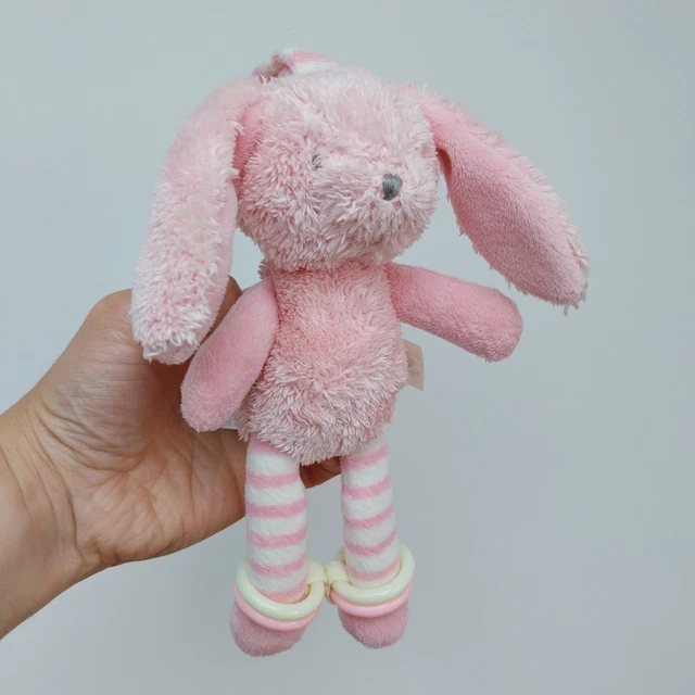 SNUGGLE CHUMS TOYS R Us Pink Bunny Rabbit Baby Plush Soft Toy £24.99 ...