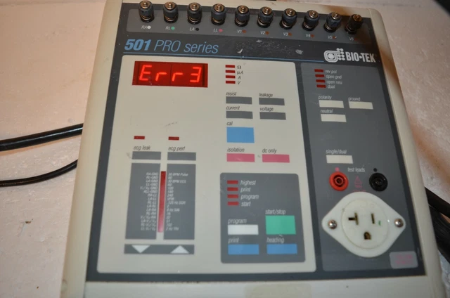 BIOTEK 501 PRO Electrical Safety Analyzer $99.00 - PicClick CA