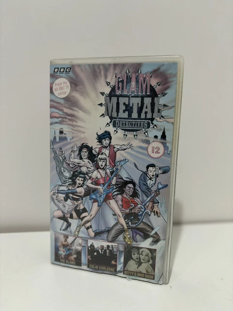 GLAM METAL DETECTIVES UK VHS Video Tape BBC Comedy £1.99 - PicClick UK