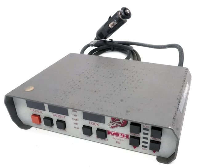 WORKING MPH PYTHON II KA BAND POLICE RADAR GUN CPU Only $50.00 - PicClick
