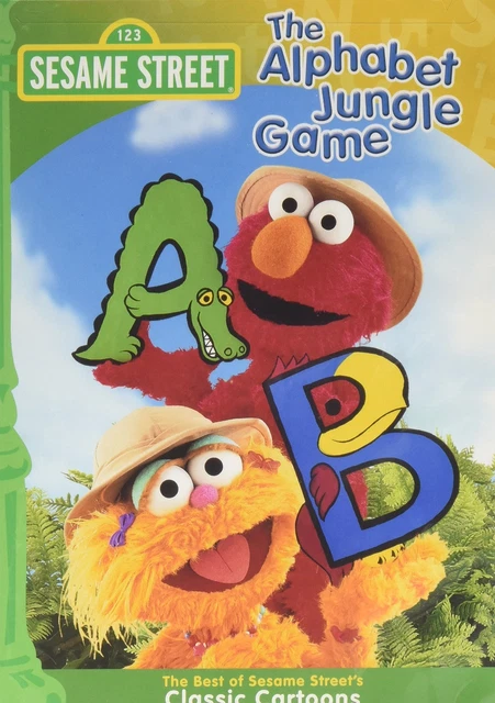 SESAME STREET: THE Alphabet Jungle Game DVD $2.99 - PicClick CA