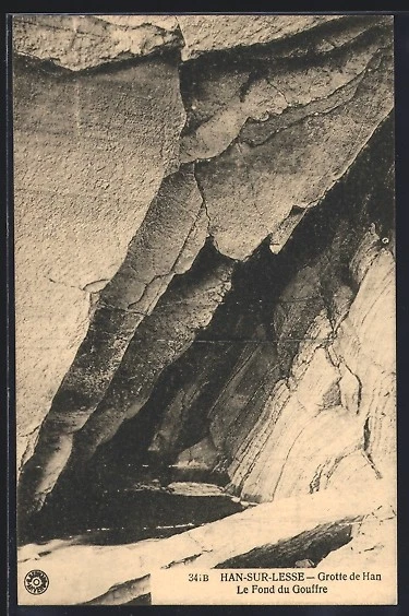 CPA HAN-SUR-LESSE, GROTTE de Han, Le Fond du Gouffre EUR 5,00 - PicClick FR