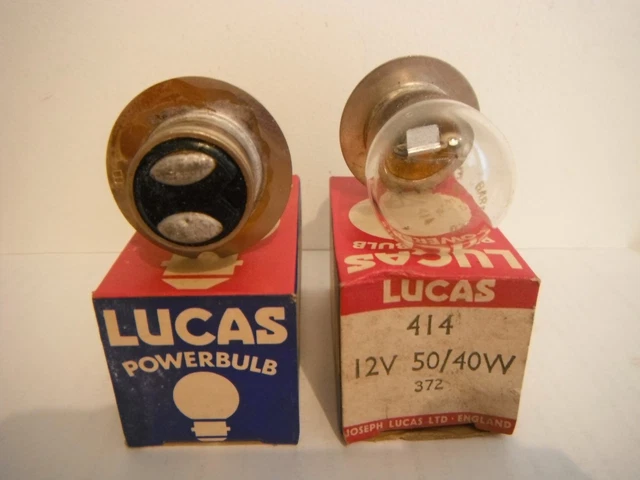 NOS, HEADLIGHT BULBS-MASSEY Ferguson 135,165,175,185 Tractors (Lucas ...