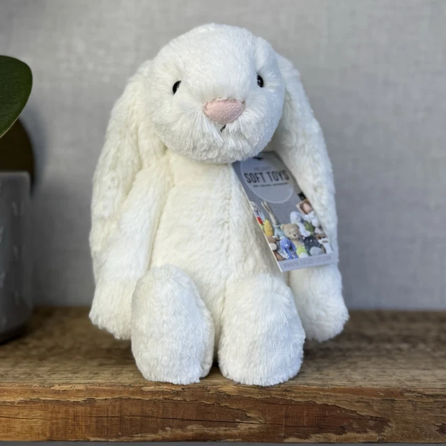 JELLYCAT THE LITTLE White Company White Bashful Bunny White Bunny New ...