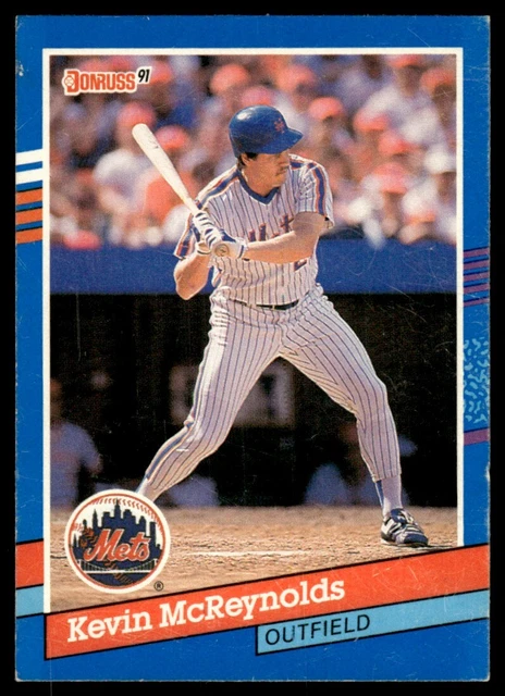 1991 DONRUSS #191 Kevin McReynolds Mets de New York EUR 1,36 - PicClick FR