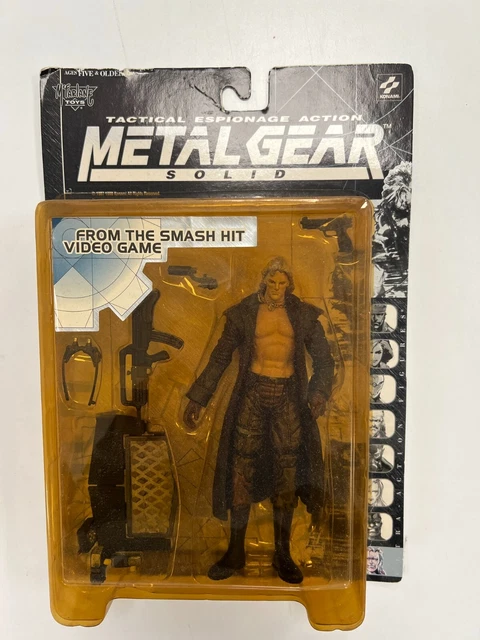METAL GEAR SOLID LIQUID SNAKE Actionfigur McFarlane Toys 1998 Konami ...