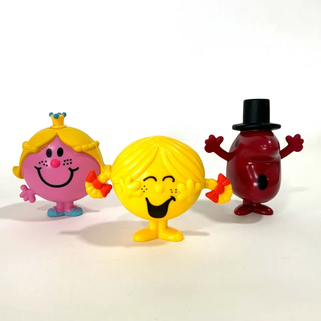 2017 MR MEN & LITTLE MISS McDonald's Happy Meal Toys Bundle x 3 - AUS ...