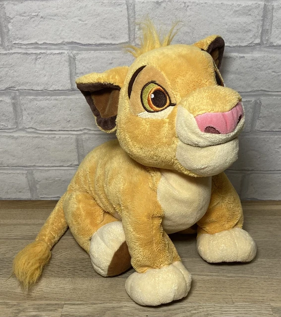 THE LION KING Disney Store Young Simba 12 ” Plush Stuffed Animal Toy ...