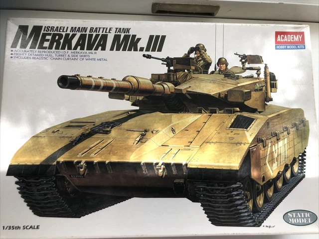 TAMIYA MERKAVA ISRAELI Main Battle Tank Model Kit 1/35 Scale Unbuilt ...