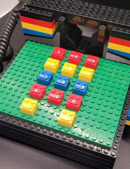 TYCO SUPER BLOCKS Lego Telephone, Vintage 1980's (Lego Phone) £37.61 ...