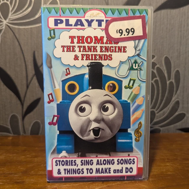 THOMAS THE TANK Engine & Friends Playtime VHS Stories Sing Along Songs ...
