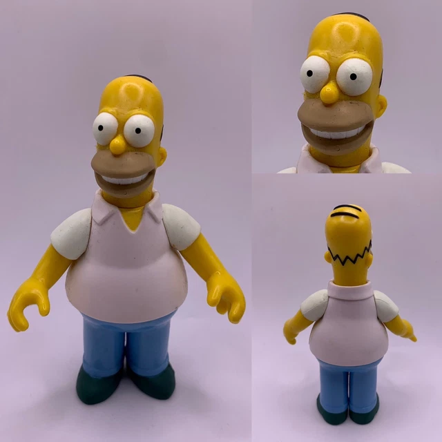 THE SIMPSONS HOMER Simpson 2000 Toy Action Figure Mattel Rare TV Show £ ...
