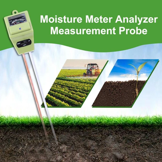 LF# SOIL MOISTURE PH Meter Plant Flowers Soil Digital Analyzers Tester ...