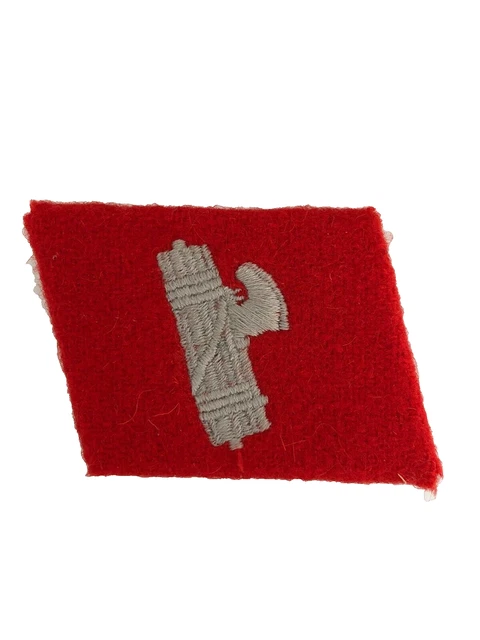WWII ITALIAN ARMY Cloth Collar Patch SINGLE Enlisted Mans £12.95 ...