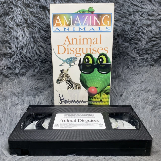 AMAZING ANIMALS: ANIMAL Disguises VHS Tape 1996 Disney Channel DK ...