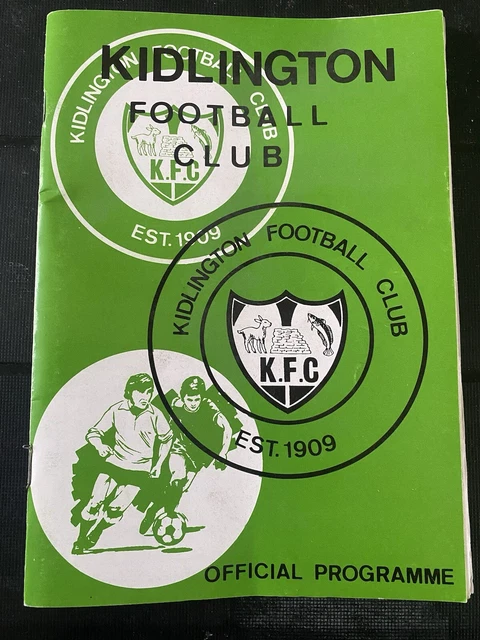 KIDLINGTON V CHELTENHAM Saracens 16th September1995/96 £2.02 - PicClick UK