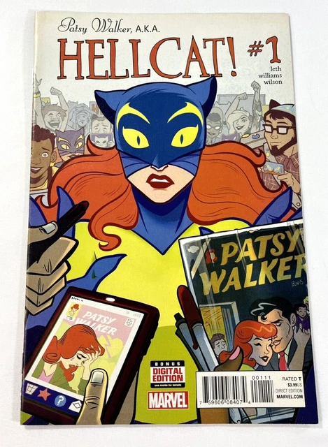 PATSY WALKER AKA Hellcat #1 Comic Book 2016 Marvel £8.49 - PicClick UK