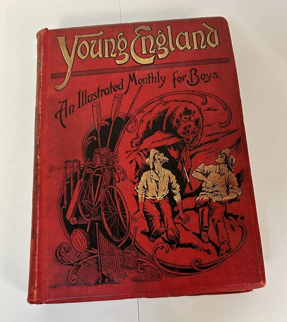 YOUNG ENGLAND THE Illustrated Monthly For Boys 1903 Acceptable ...