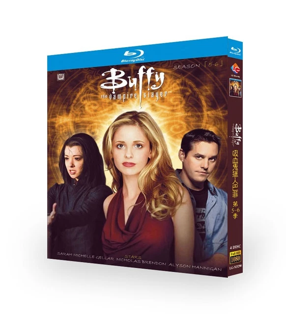 BUFFY THE VAMPIRE Slayer Season 5-6 (2023) Blu-ray HD TV 4 Disc All Region $35.08 - PicClick AU