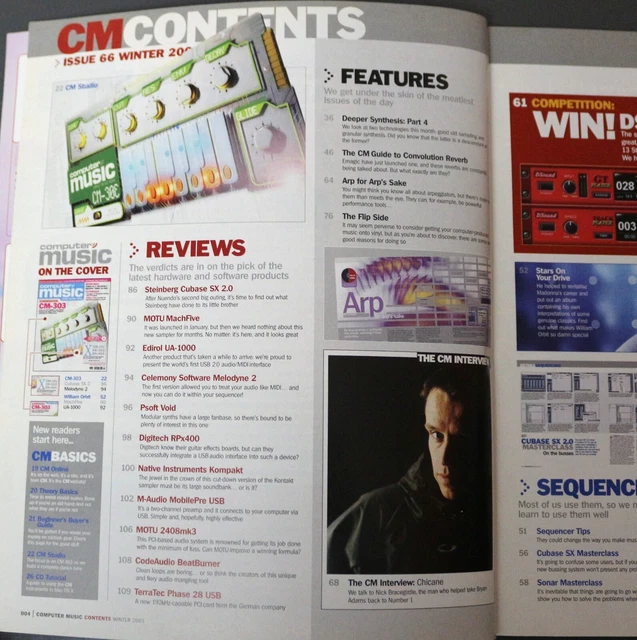 COMPUTER MUSIC MAGAZINE Issue # 66 Dec 2003, £3.73 - PicClick UK