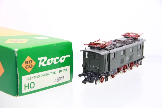 H0 ROCO 43917 DB 32 103 Elektrolok E-Lok grün AC analog OVP N16 EUR 10 ...