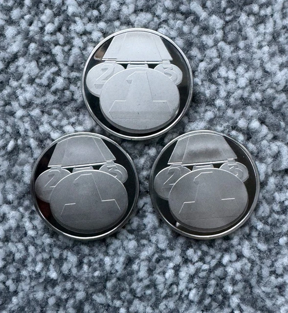 SET OF THREE Royal Mint 50p Sports Completer Medallion Coins Mint bunc ...