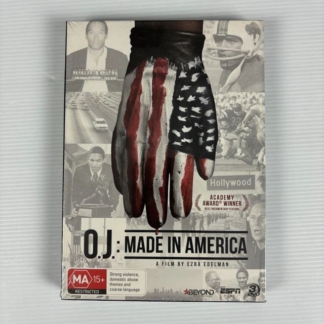 O.J. MADE IN America DVD 3 Disc Boxset R4 NTSC Brand New Sealed Free ...