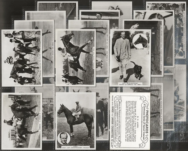 ARDATH-FULL SET- PHOTOCARDS Group 'A' 1937 (Sports Lf22 Cards ...