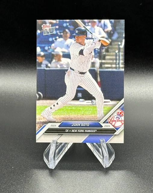 2024 TOPPS ROAD To Opening Day Juan Soto | New York Yankees OD-23 EUR 4 ...