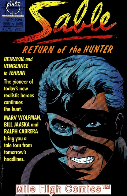 SABLE : RETURN OF THE HUNTER (série 1988) #2 très belle bande dessinée ...