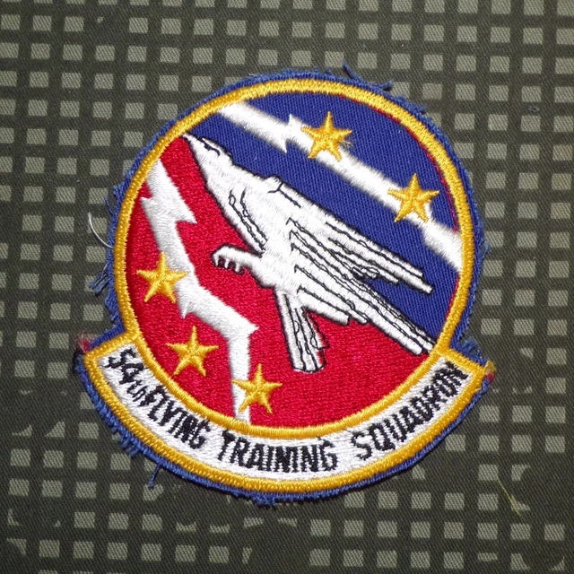 VINTAGE 1960S USAF 54th Flying Training Squadron Cut Edge Patch £9.49 ...