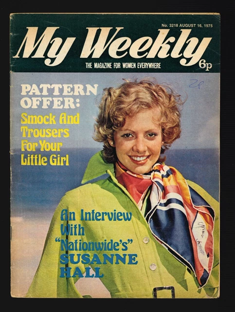 MY WEEKLY August 16 1975 Vintage Women’s Magazine Knitting Patterns Sewing £25.00 - PicClick UK