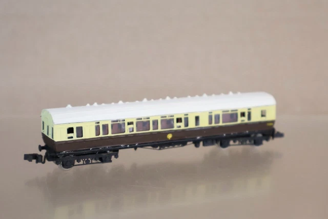 KIT BUILT N GAUGE GWR CHOCOLATE CREAM AUTO COACH PUSH PULL COACH 7109 ...