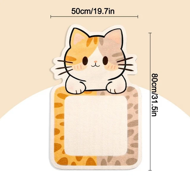 WALL-MOUNTED CAT CRAWLER Stickers with Random Pendant Scratching Post ...