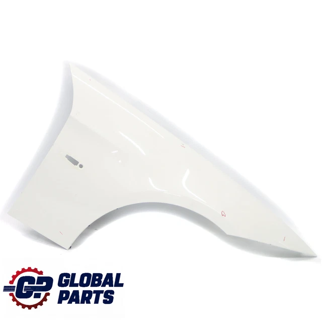BMW E90 E91 Side Panel Fender Wing Front Right O/S Alpinweiss White ...